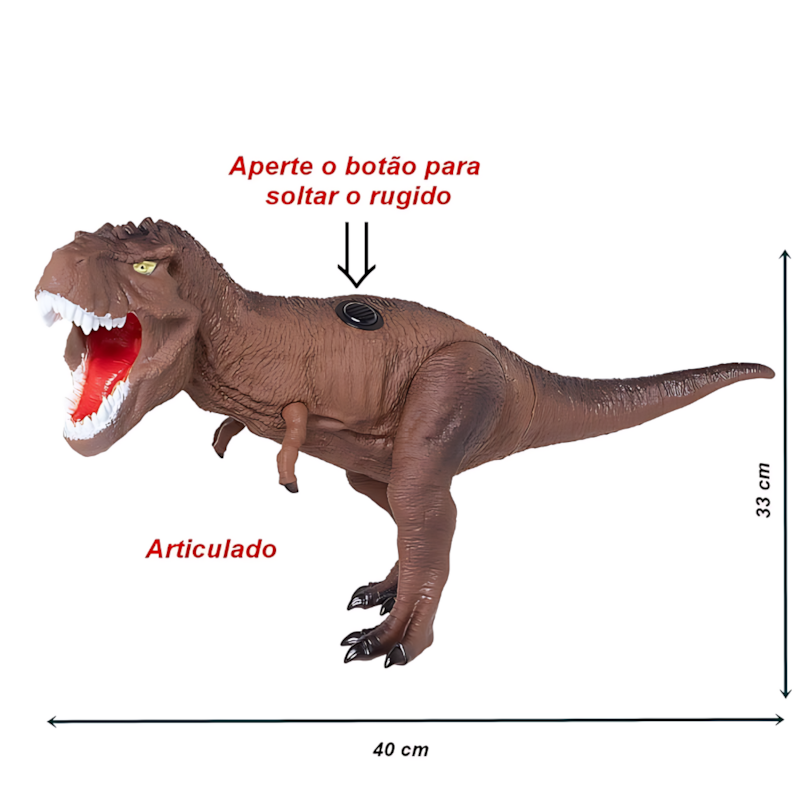 Dinopark Hunters T-rex Bee Toys - Atacadão Posto 13